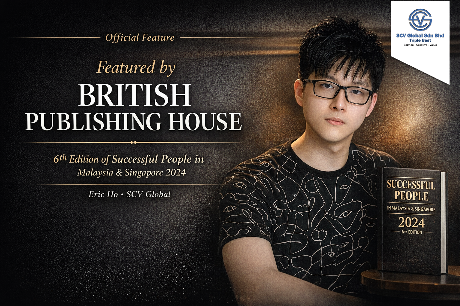 Eric Ho Featured by British Publishing House | Successful People 2024 ...